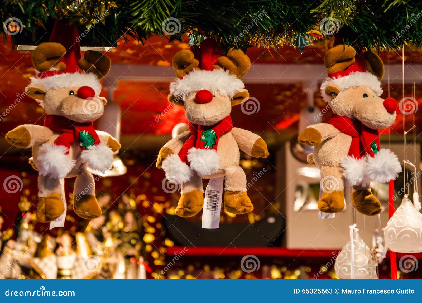 A Finery of Christmas. Christmas Puppets Stock Image - Image of winter ...