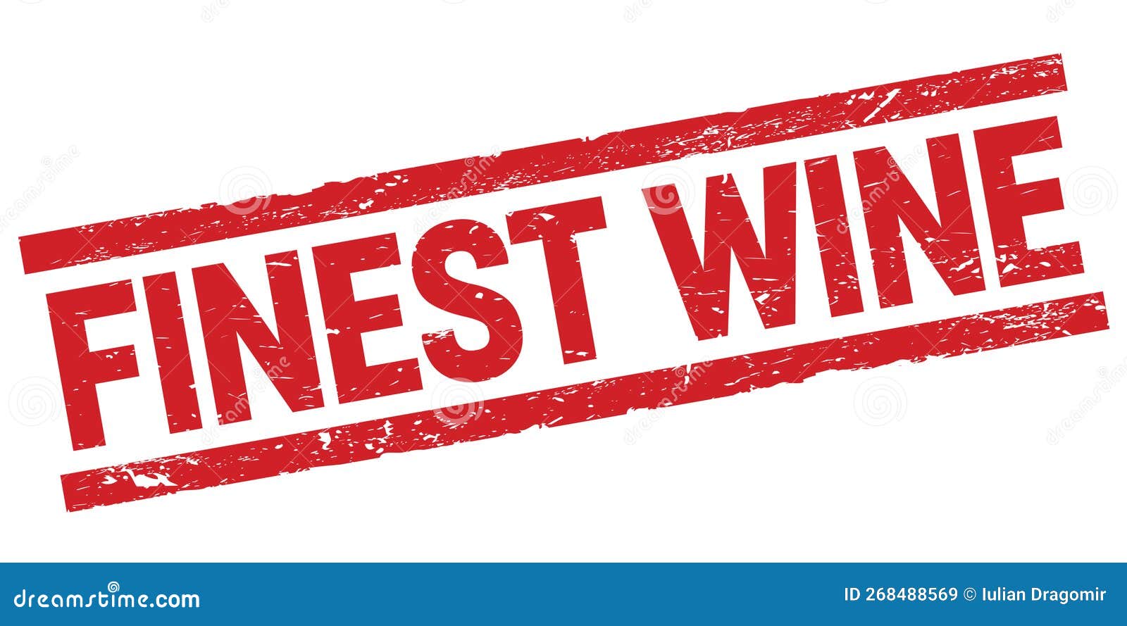 FINEST WINE Text on Red Rectangle Stamp Sign Stock Illustration ...