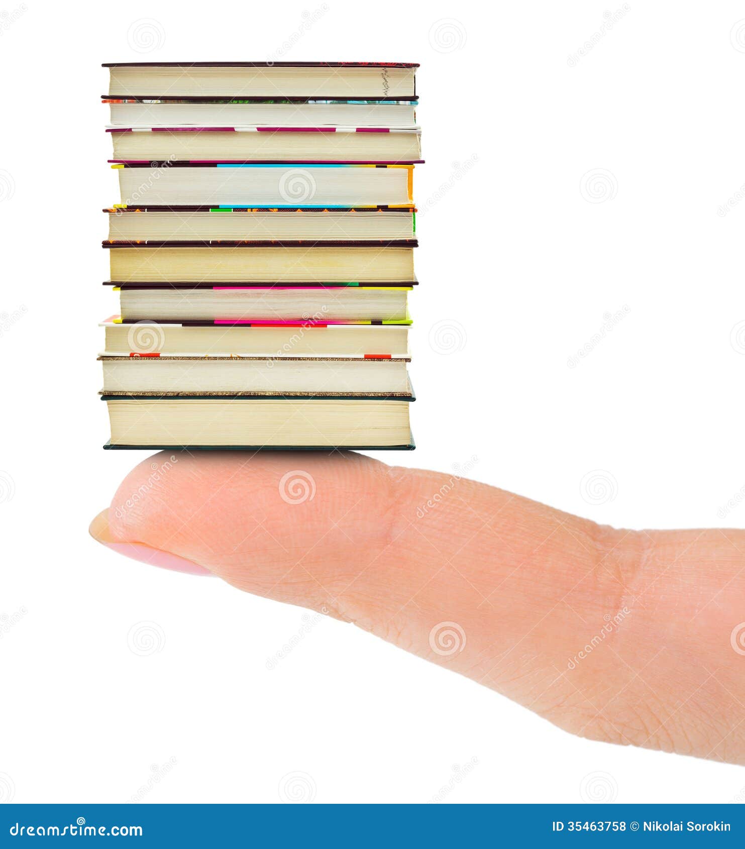 Finger and books stock photo. Image of idea, library - 35463758