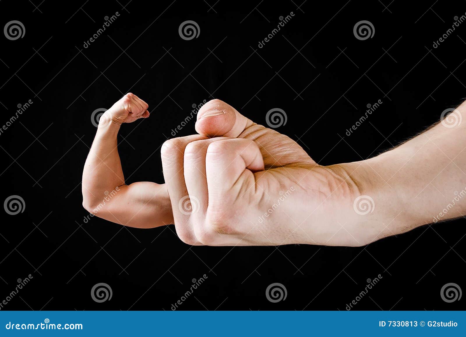 Finger Building stock image. Image of power, contract - 7330813