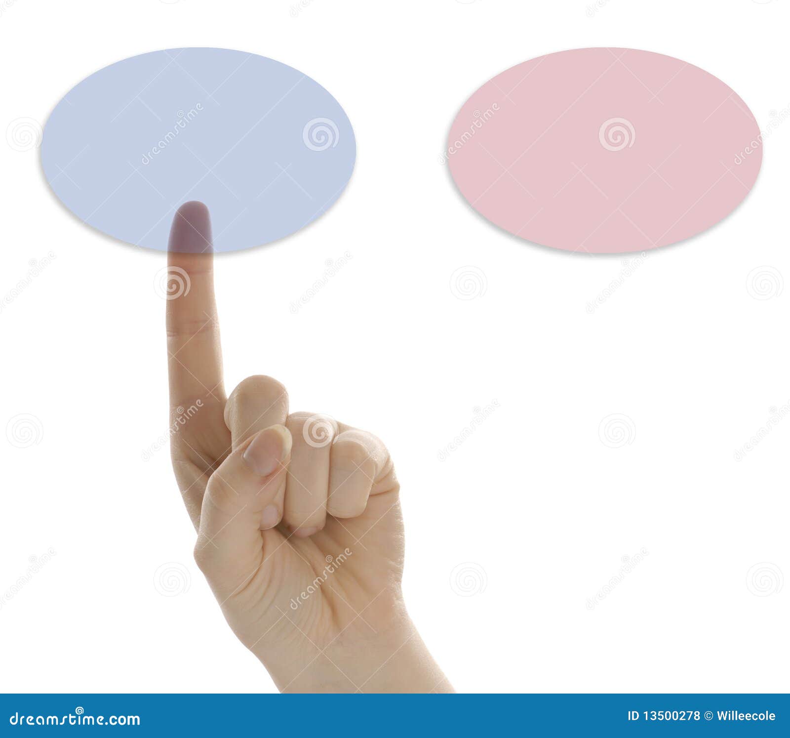 Finger choosing button stock photo. Image of people, palm - 13500278