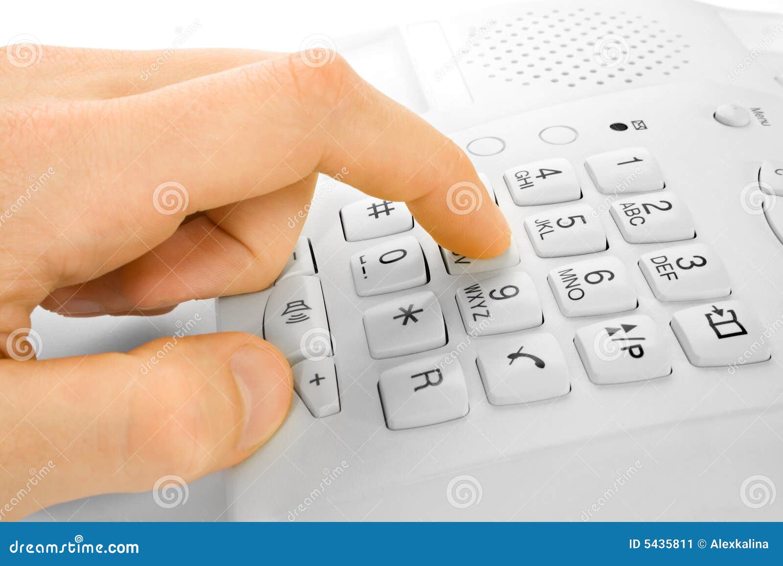 Finger dialing stock image. Image of white, dial, connection - 5435811