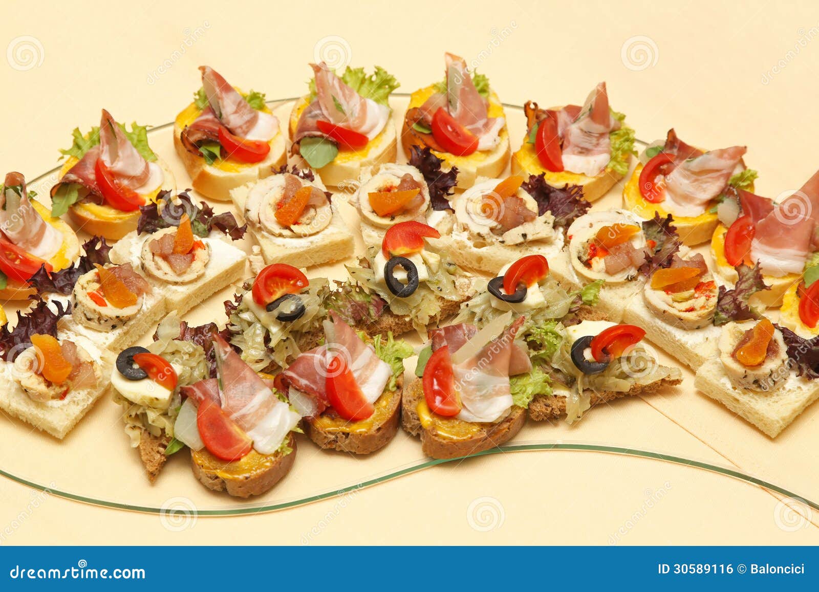 Finger food stock photo. Image of served, pastry, appetizers - 30589116