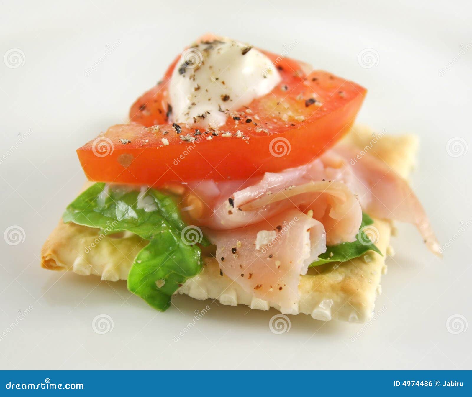 Finger Food Cracker stock photo. Image of finger, food - 4974486