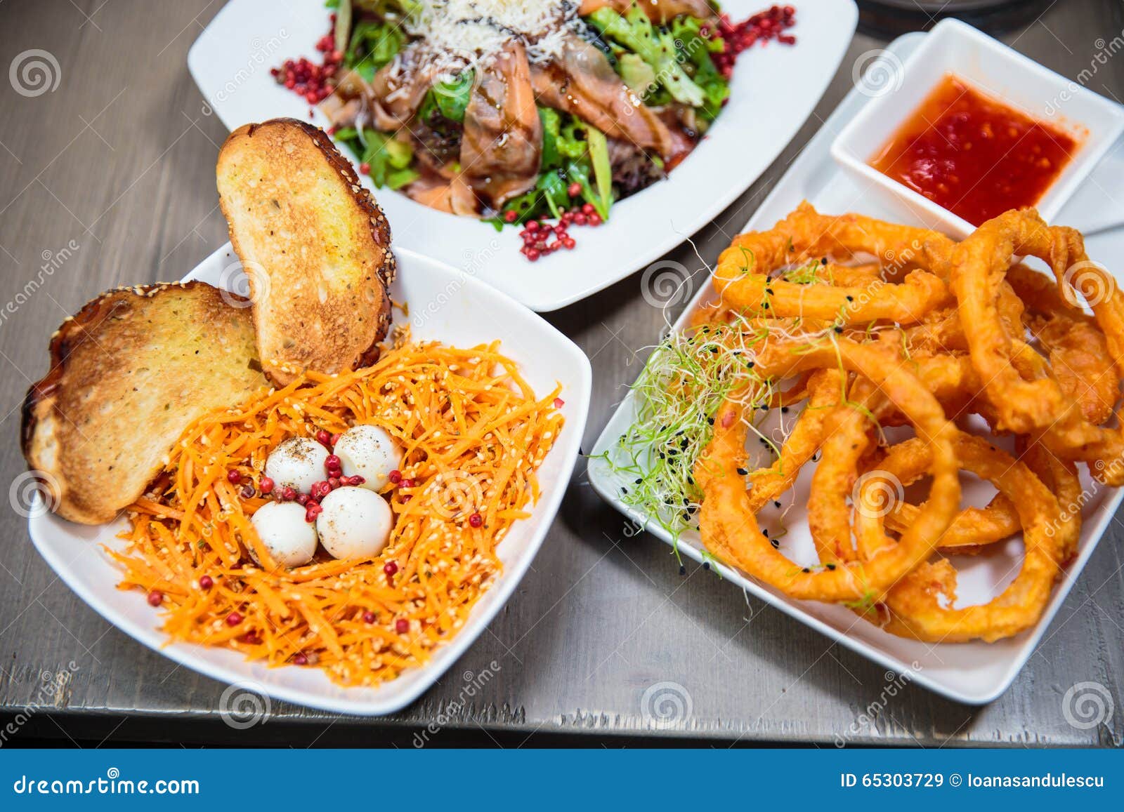 Finger food stock image. Image of french, garnish, sausage - 65303729