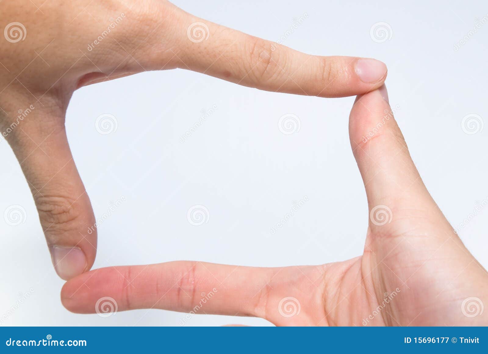 Finger frames stock image. Image of creative, adult, finger - 15696177