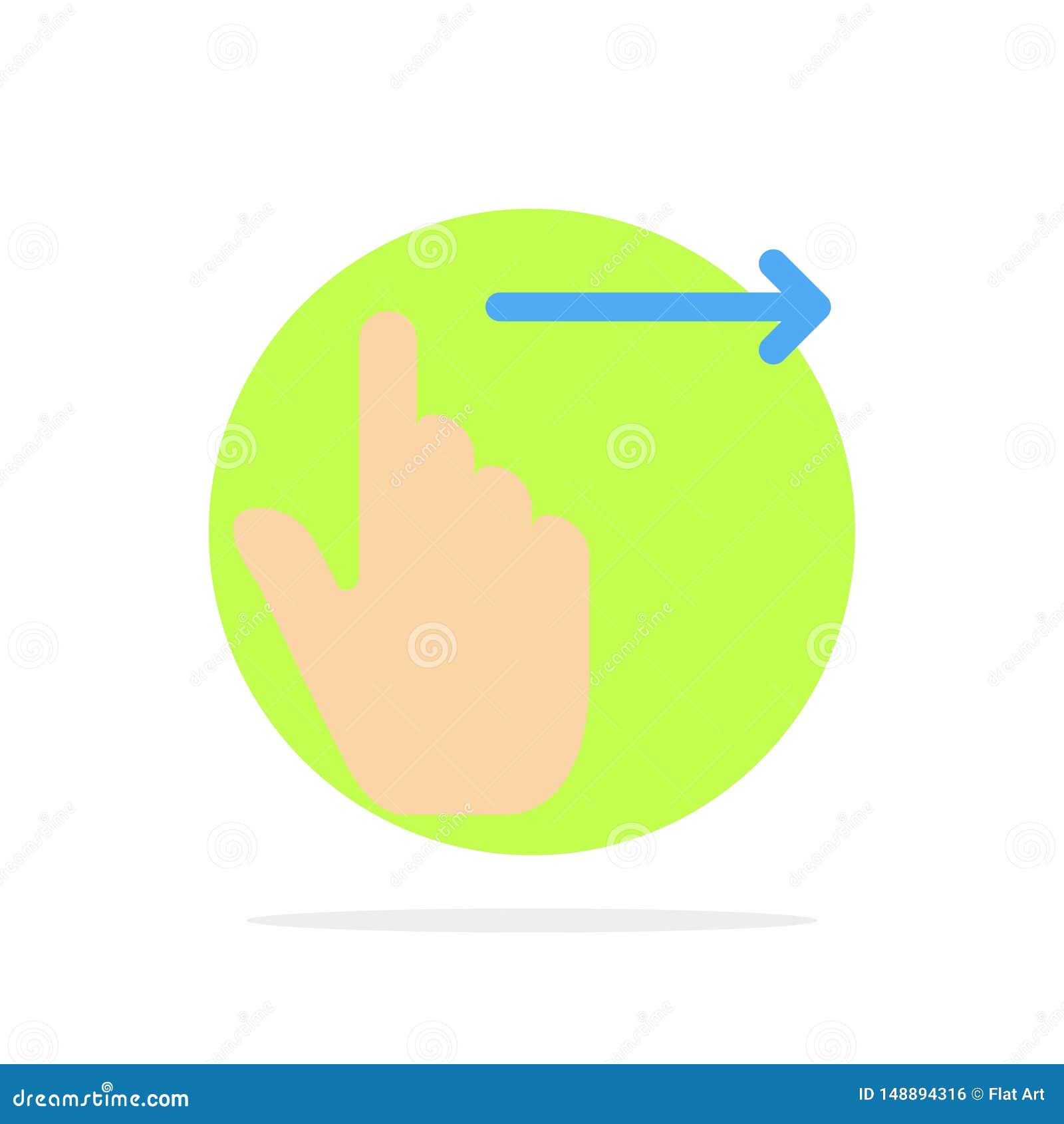 Finger, Gestures, Right, Slide, Swipe Abstract Circle Background Flat ... Finger, Gestures, Right, Slide, Swipe Abstract Circle Background Flat ...