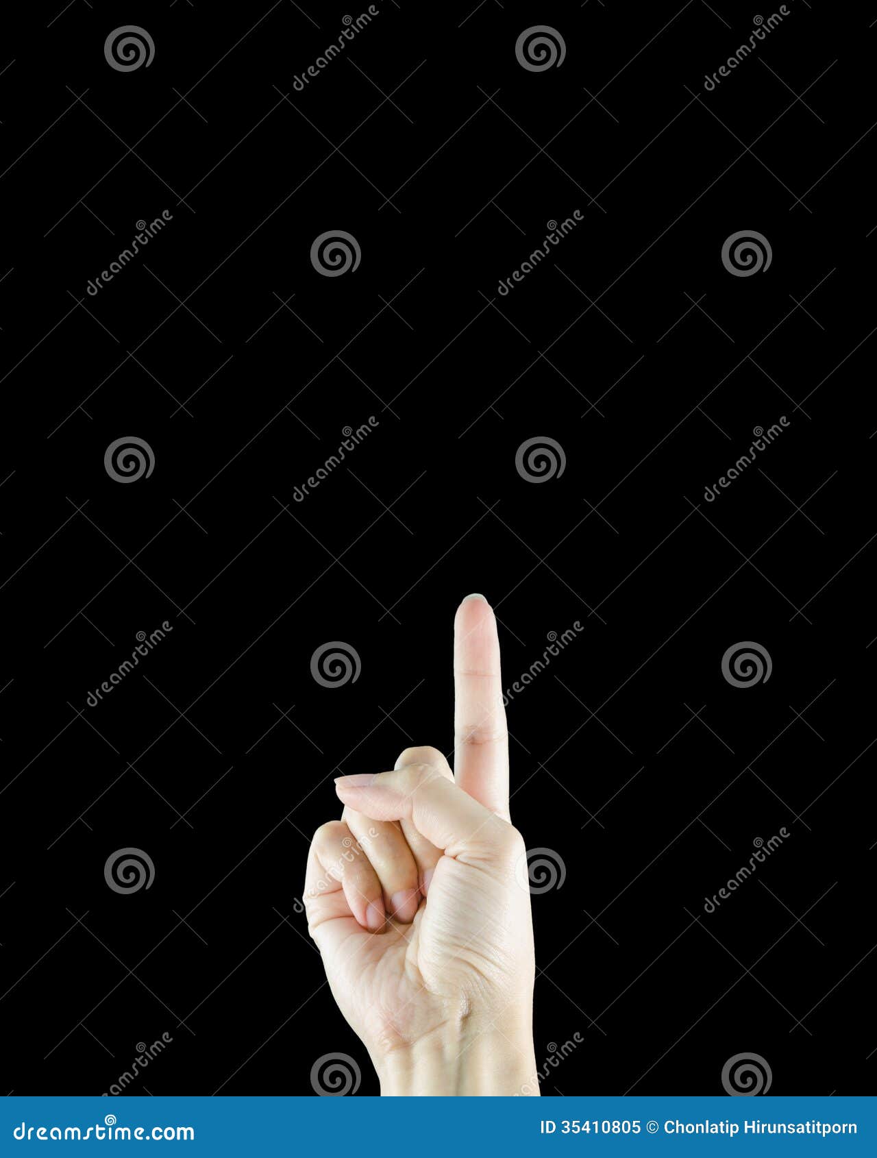 Finger stock image. Image of sign, body, isolation, finger - 35410805