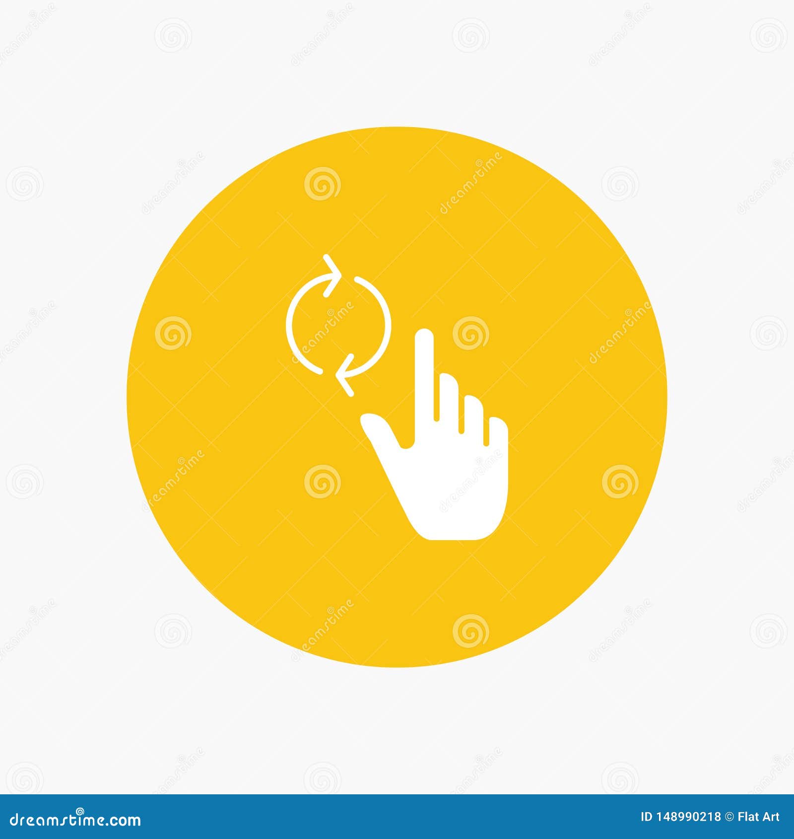 Finger, Hand, Refresh, Gesture Stock Vector - Illustration of finger ...