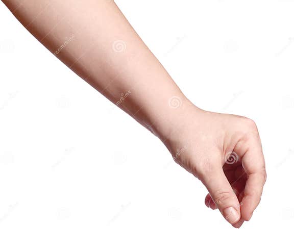 Finger hold stock image. Image of space, isolated, adult - 28427091