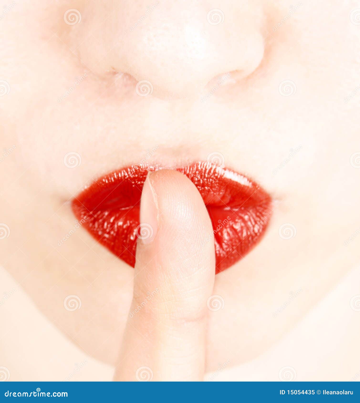 Finger on lips stock image. Image of color, concept, glamour - 15054435