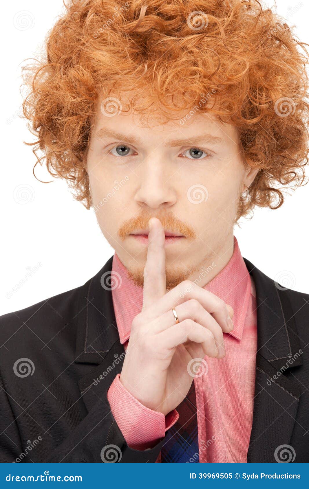 Finger on lips stock image. Image of people, gesture - 39969505