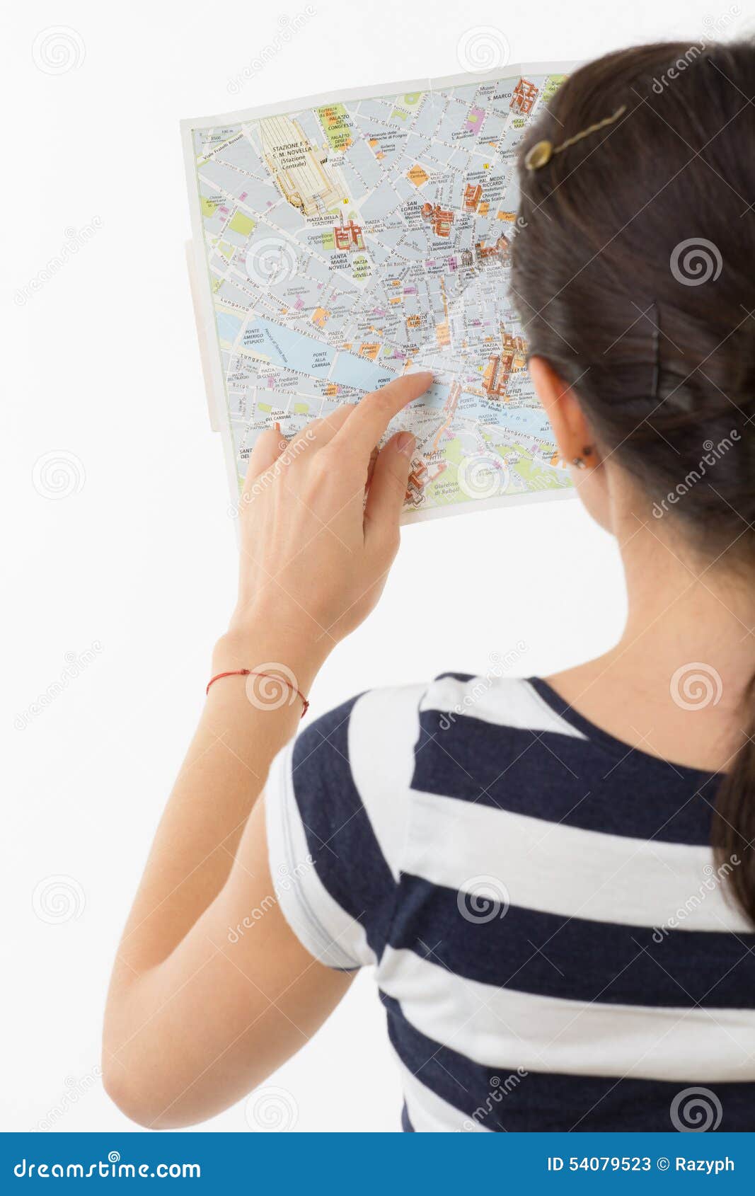 Finger on map stock image. Image of caucasian, close - 54079523