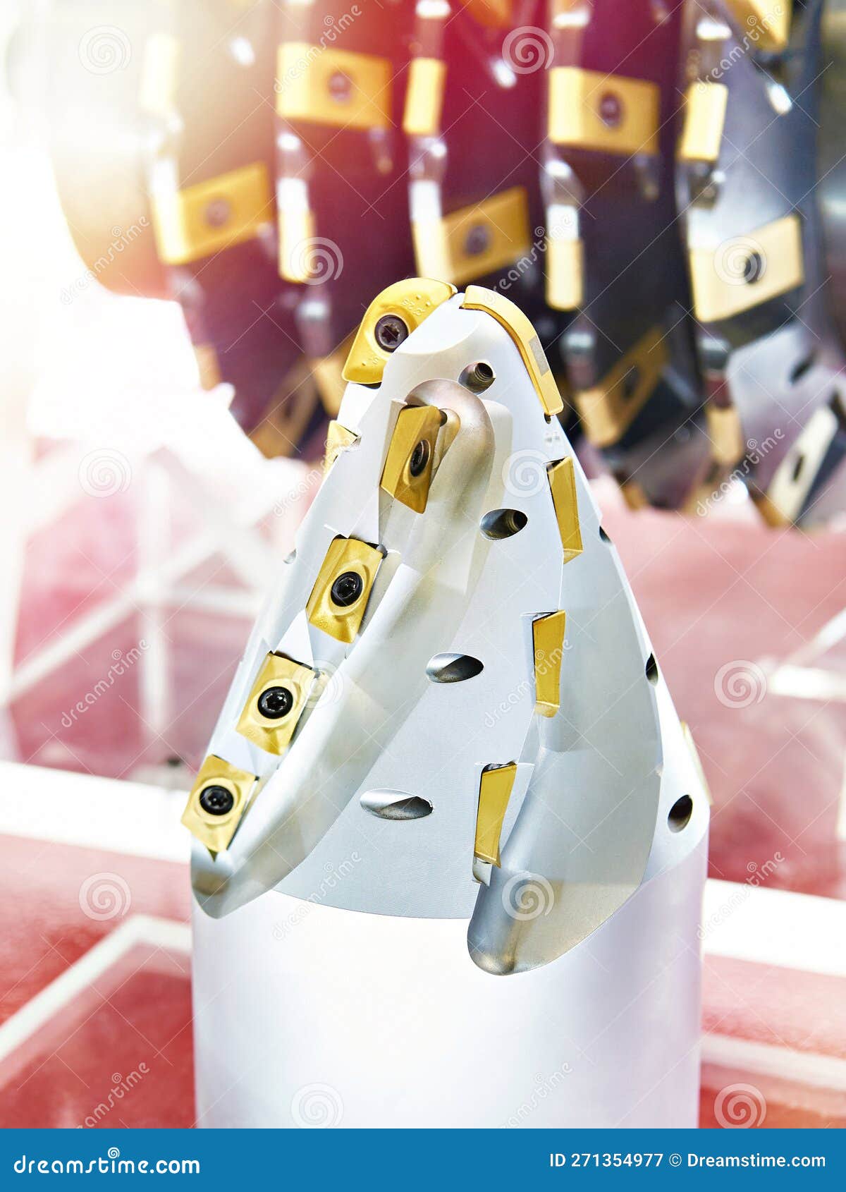 Finger Modular Milling Cutter Stock Image - Image of machining, finger ...