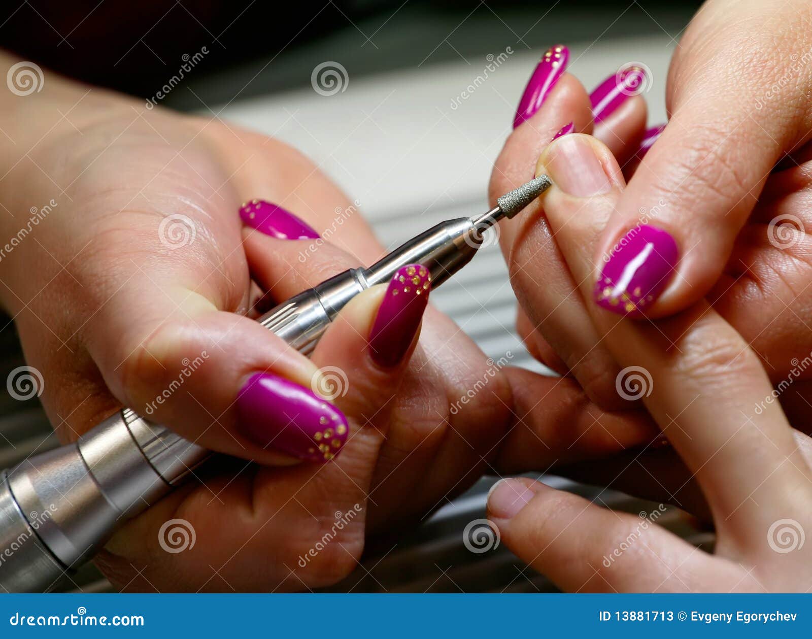 Finger nail polishing stock image. Image of polish, beautician - 13881713