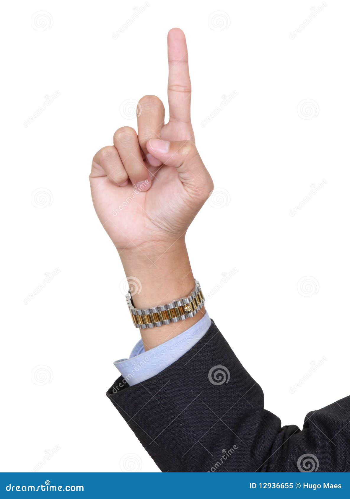 Finger number one pointing stock image. Image of numbers - 12936655