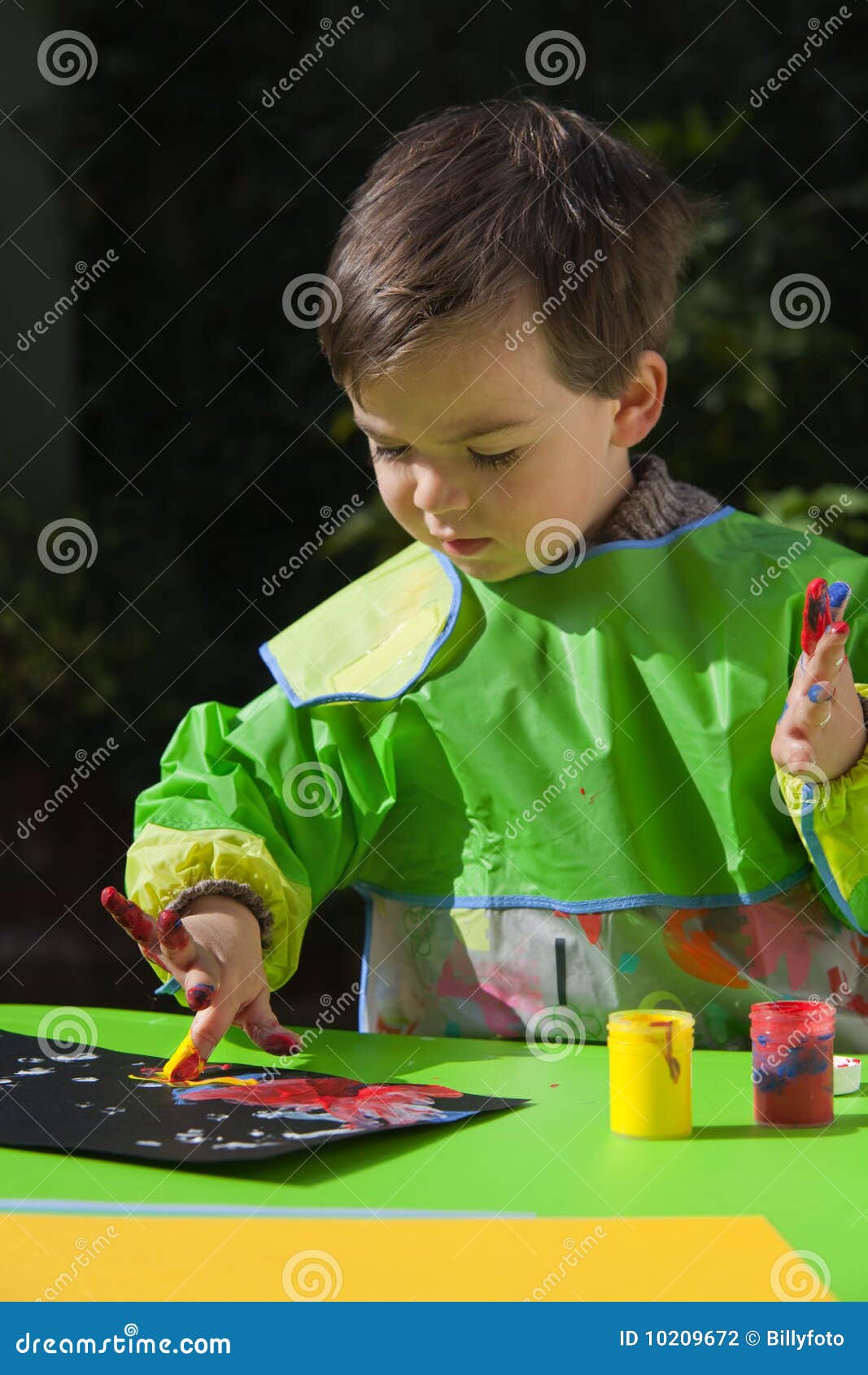 Finger Painting Stock Image | CartoonDealer.com #8997559