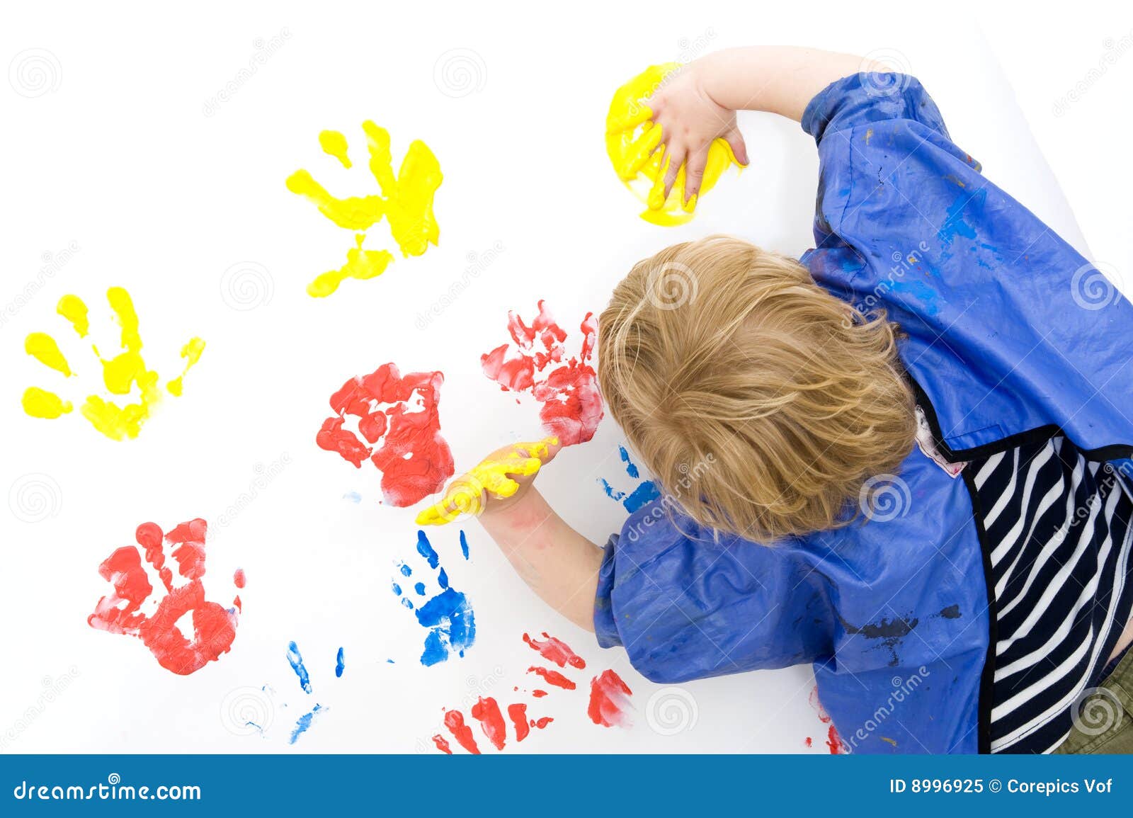 Finger painting stock image. Image of painting, playful - 8996925