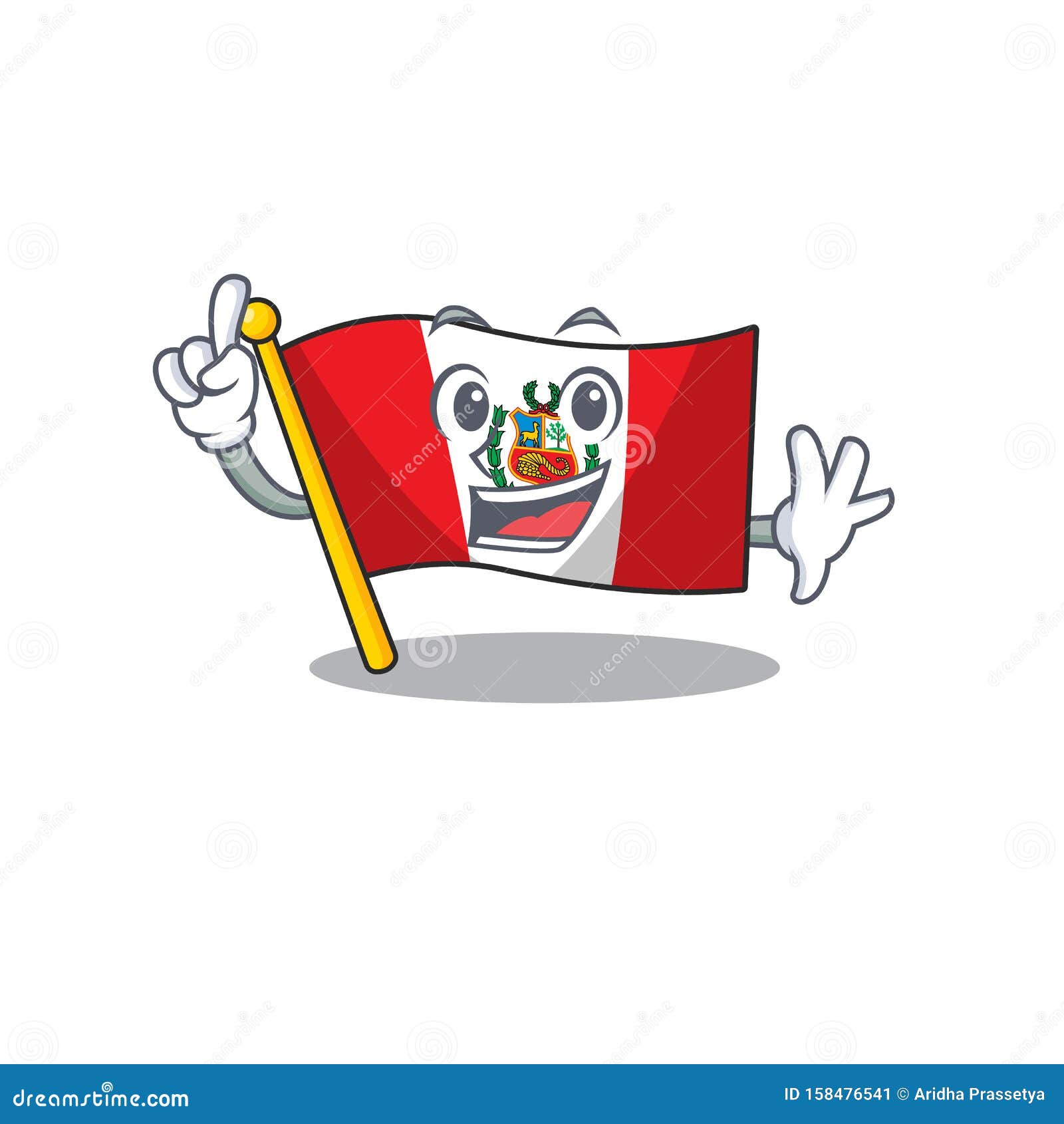 Finger Peru Flag Stored in Character Drawer Stock Vector - Illustration ... Finger Peru Flag Stored in Character Drawer Stock Vector - Illustration ...