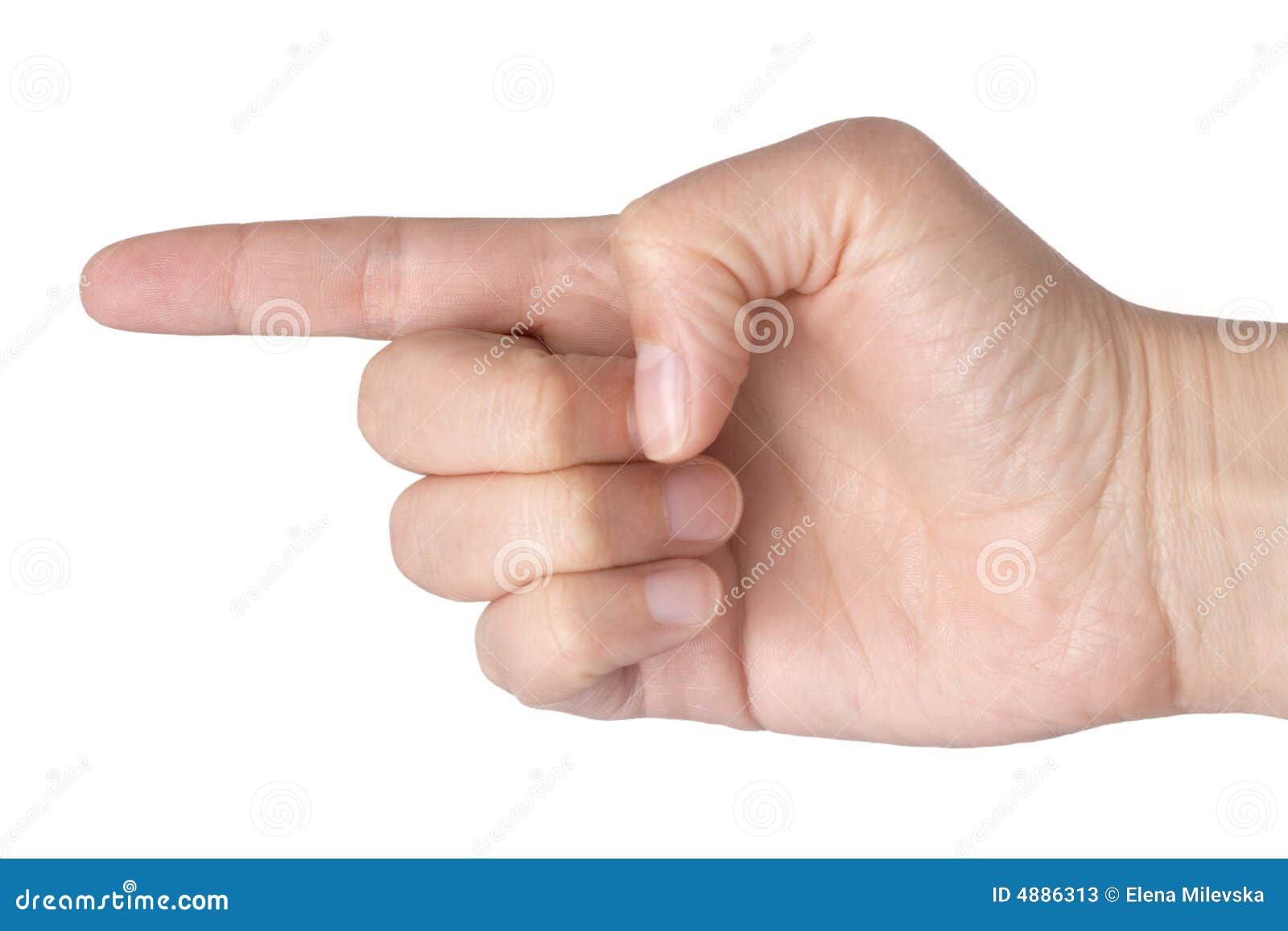Finger point stock image. Image of post, roadsign, decide - 4886313