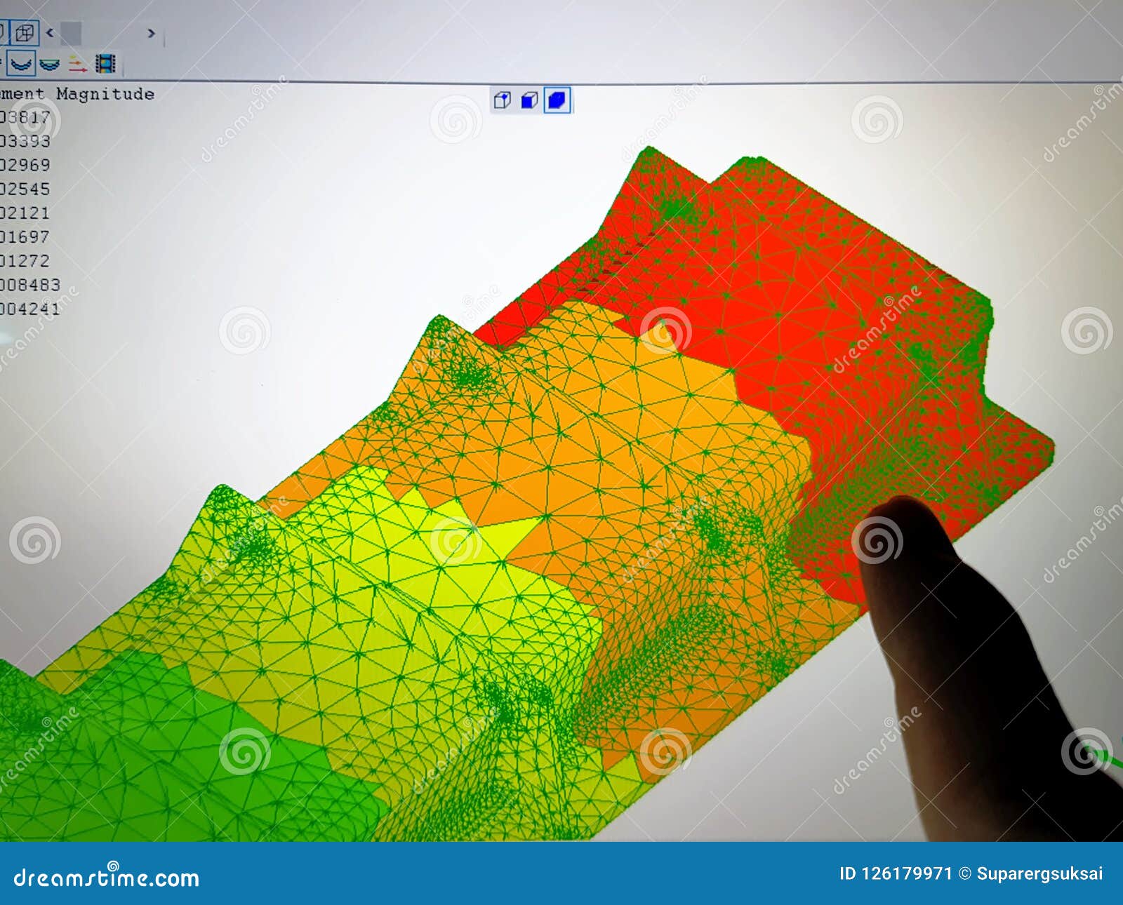 Computer Screen with Finite Element Analysis Result Editorial Photo ... Computer Screen with Finite Element Analysis Result Editorial Photo ...
