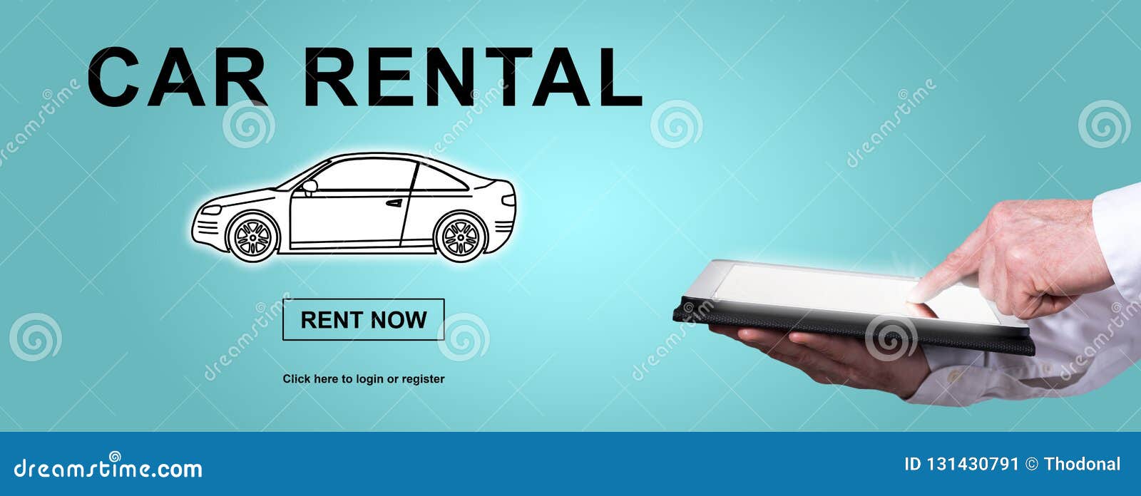 Concept of car rental stock image. Image of automobile - 131430791