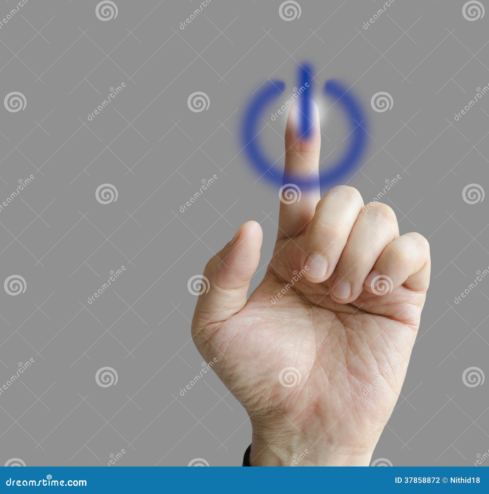 Finger press stock photo. Image of security, inspiration - 37858872