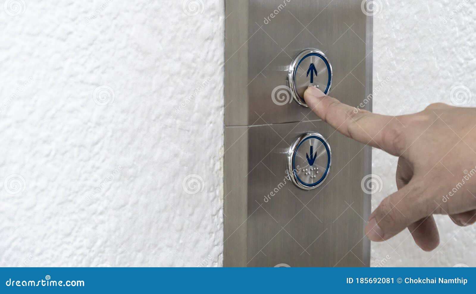 Finger Press the Lift Button, Push the Elevator Button Up, Body Part ...