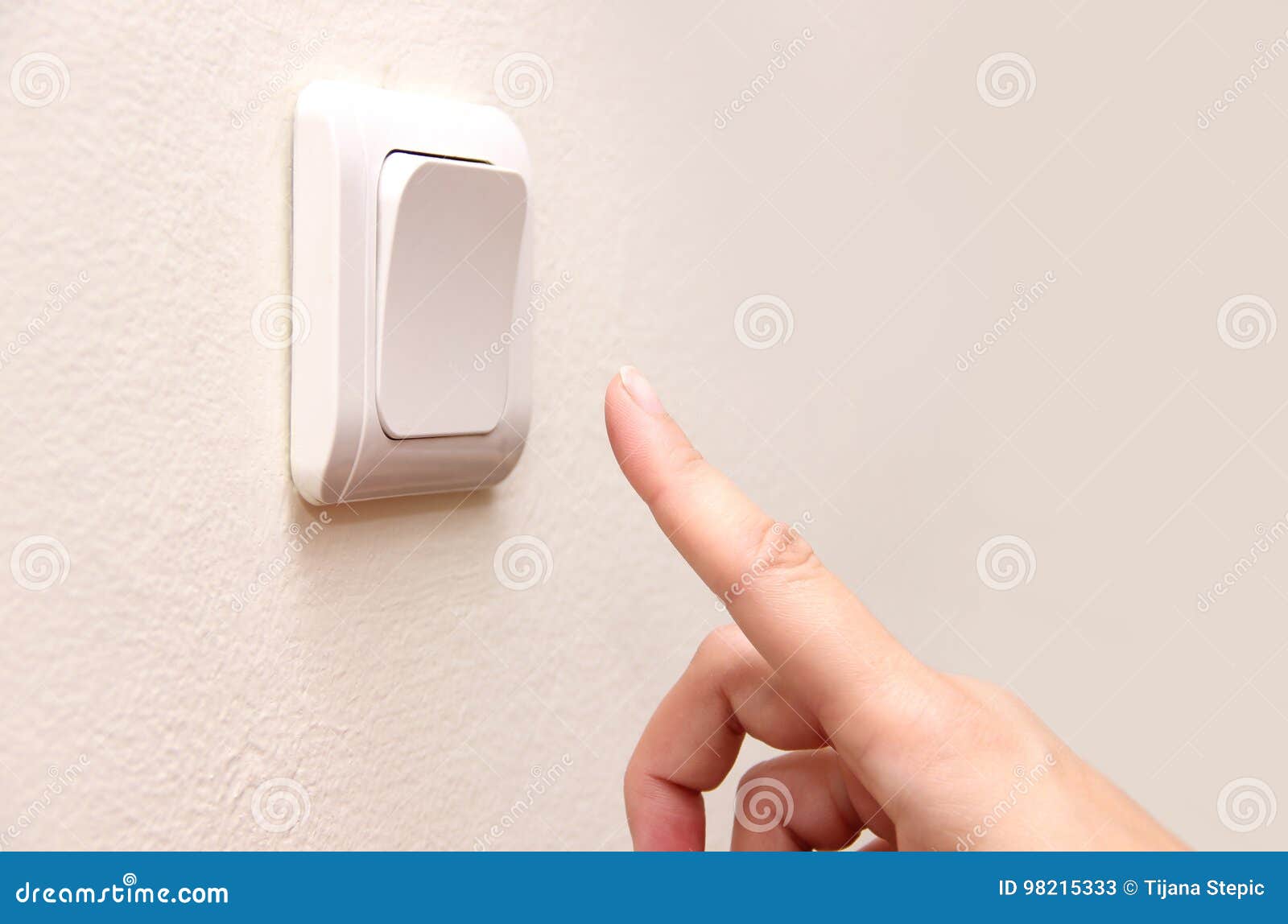 Finger press turn off stock image. Image of light, power - 98215333
