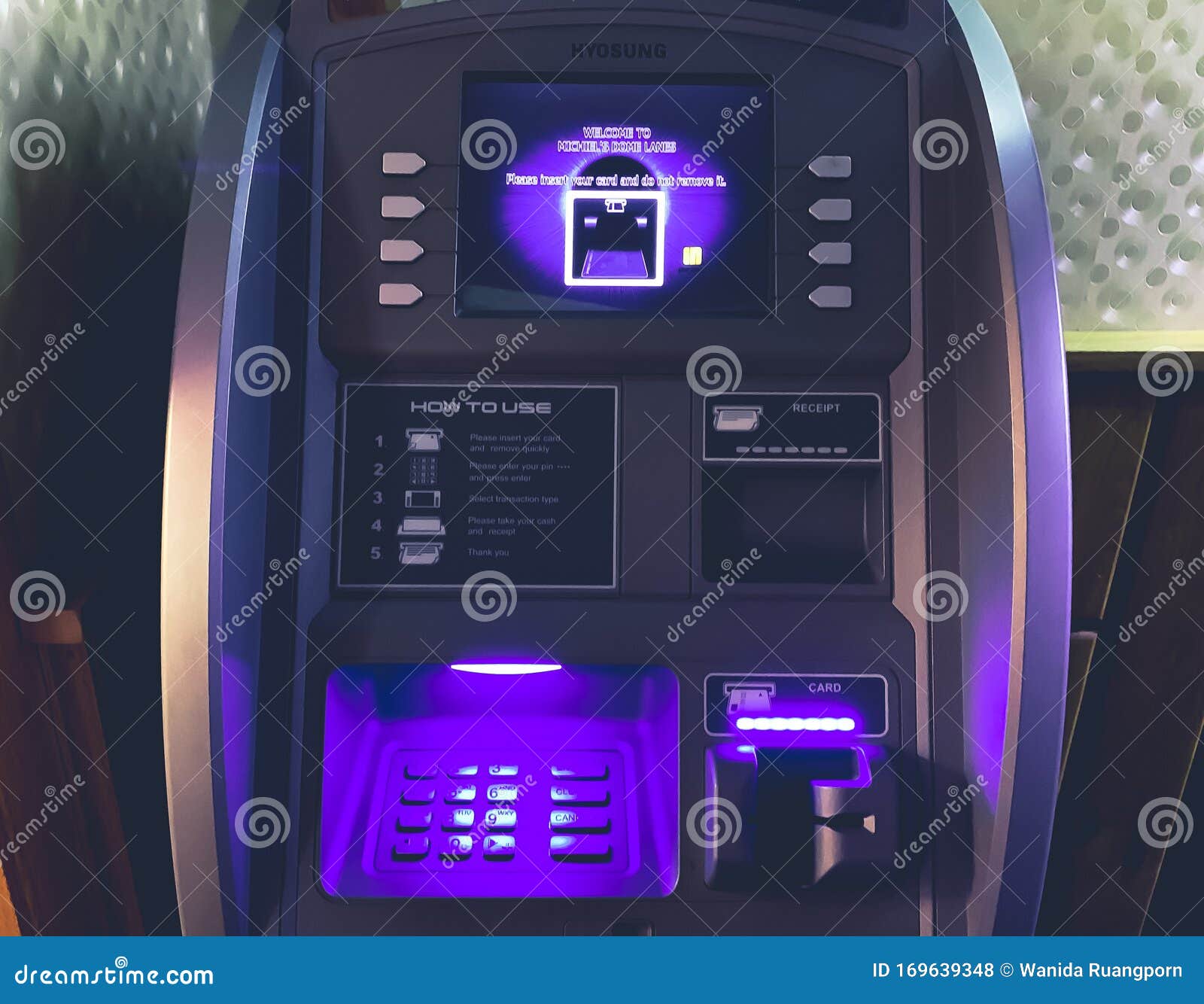 Finger Pressing a Button on ATM Keyboard Editorial Stock Photo - Image ...