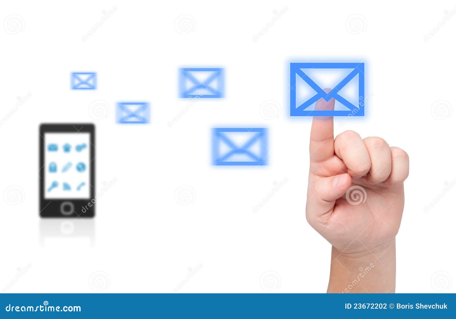 Finger Pressing Power Button Energy On Earth At Night Background. Earth ...