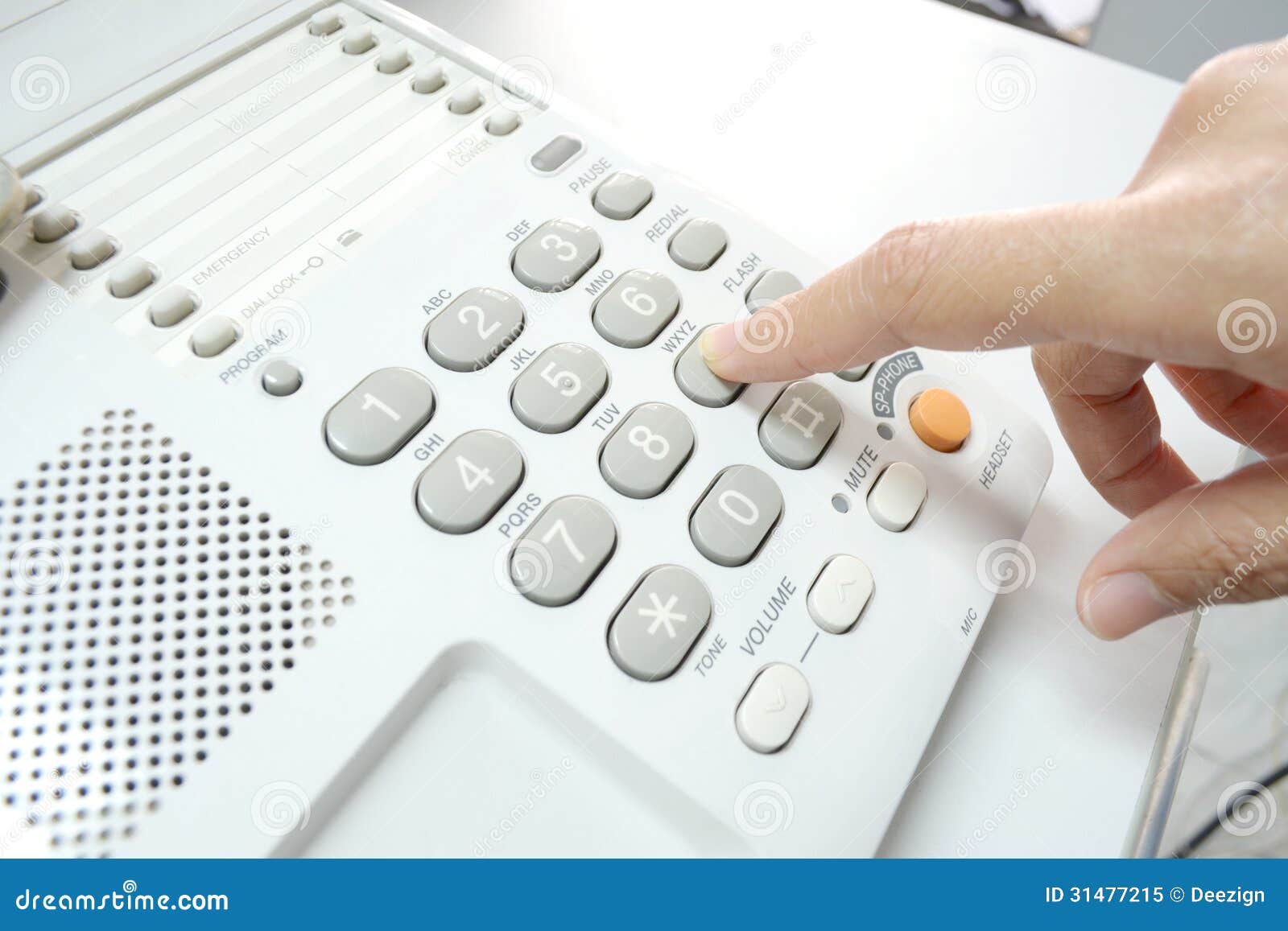 The Finger Is Pressing The Switch To Turn Off Household Electrical ...