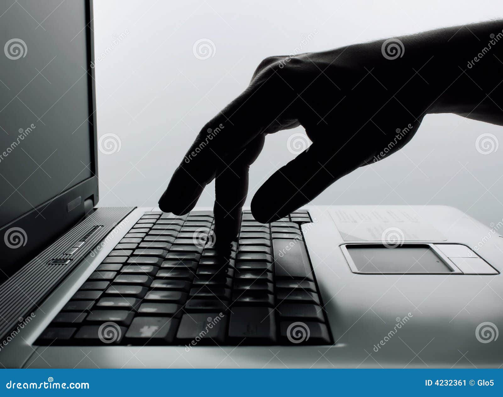 Finger pressing keyboard stock image. Image of male, typing - 4232361 Finger pressing keyboard stock image. Image of male, typing - 4232361