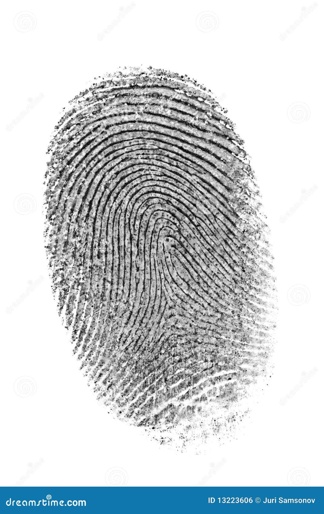Finger print. stock photo. Image of human, biometrics - 13223606