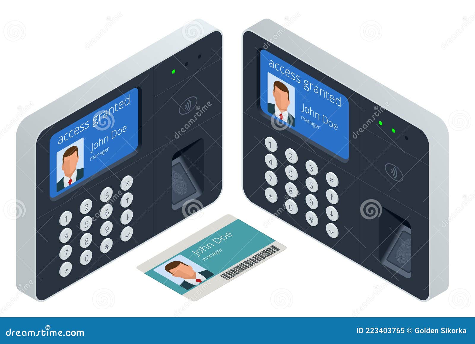 Finger Print Scan for Enter Security System, Biometric Access Control ...
