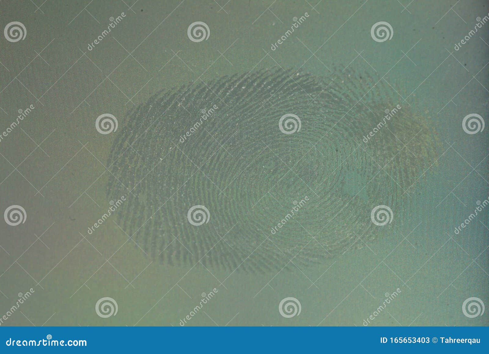 Finger Print on Screen of a Mobile Phone Stock Image - Image of screen ...