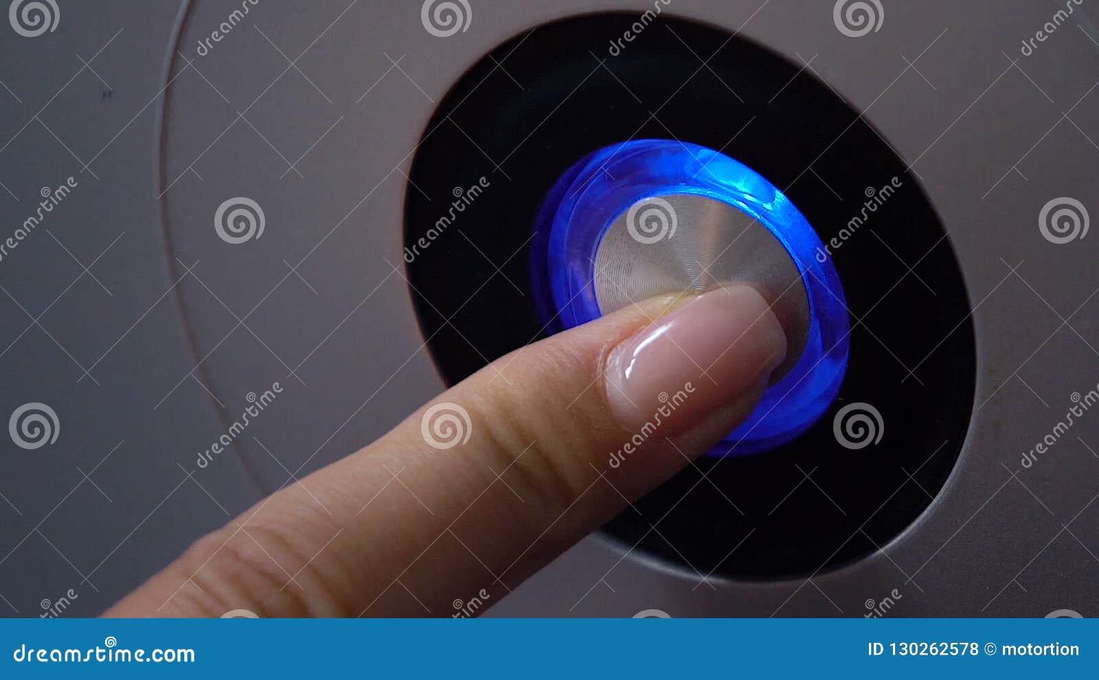 Finger Push Button with Illumination, Power on PC or Home Lift, Launch ...