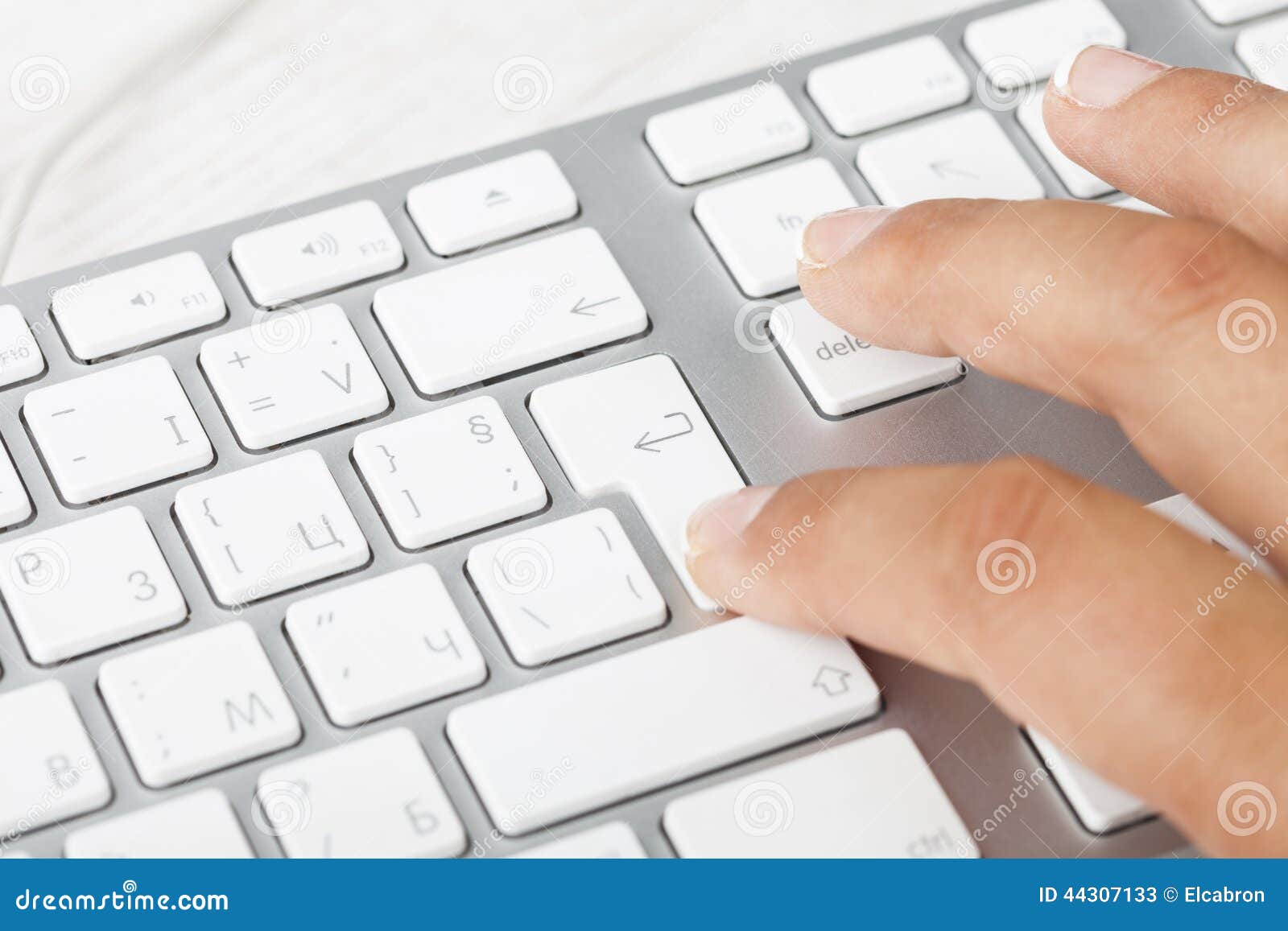Finger pushing button stock image. Image of medium, keypad - 44307133