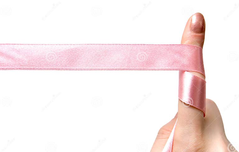 Finger with ribbon stock image. Image of makeup, lustre - 1899773