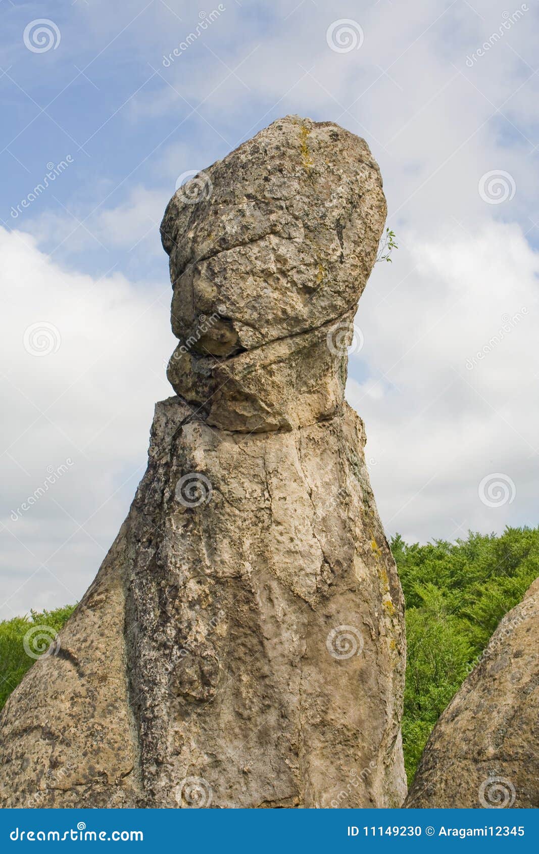 Finger rock stock photo. Image of blue, erosion, park - 11149230