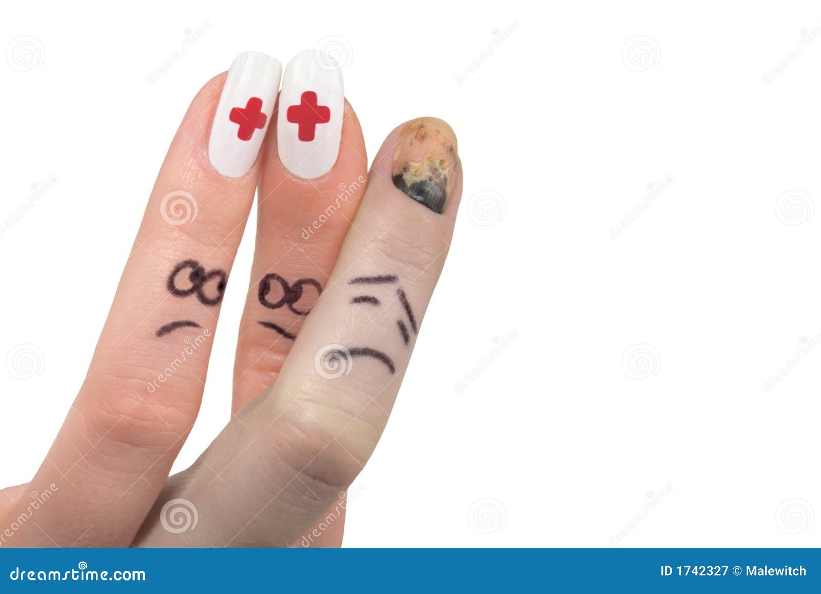 Finger show-3 editorial photography. Image of isolated - 1742327