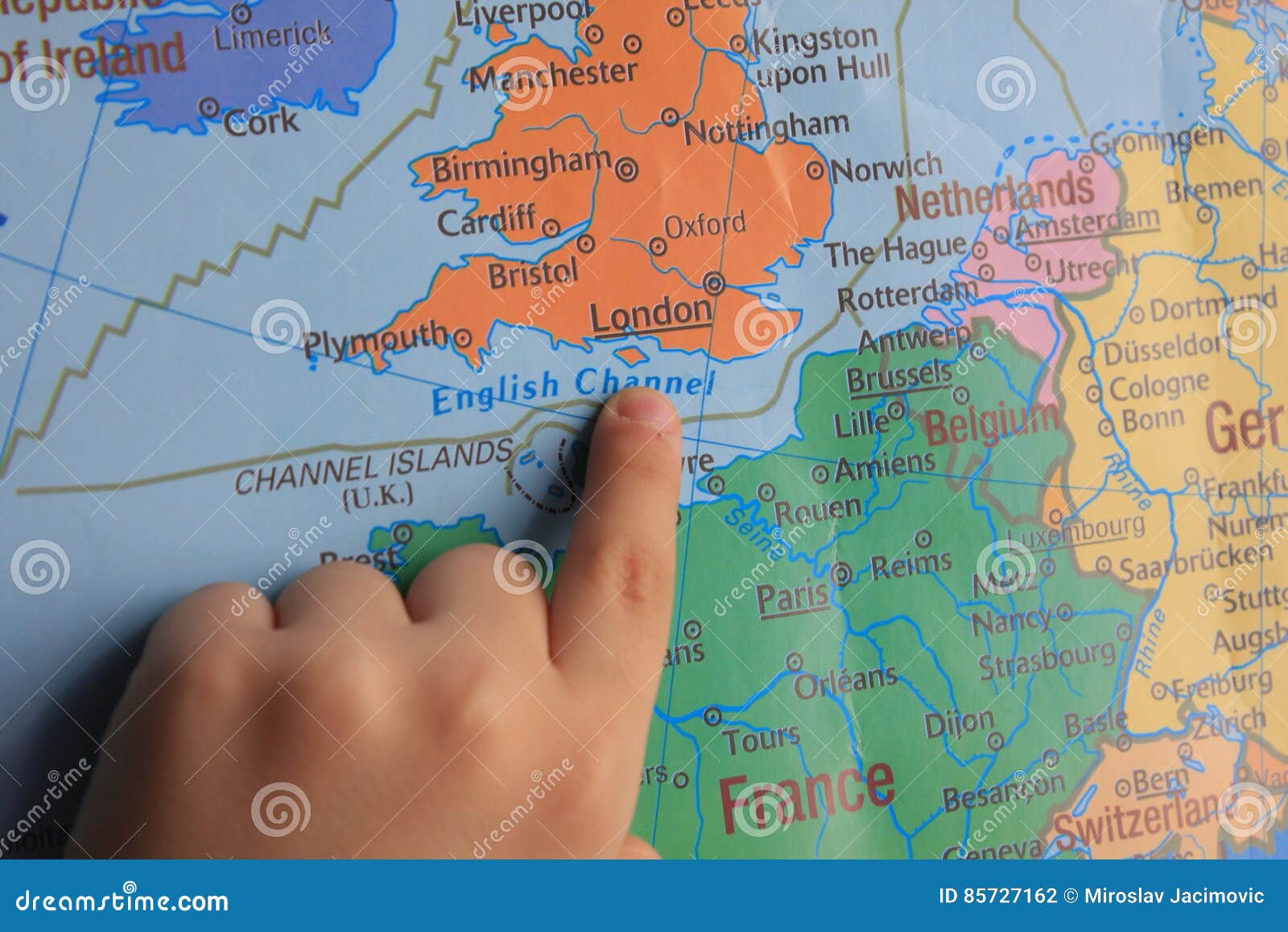 Finger Show`s Part of Europe Stock Photo - Image of business, ball ...