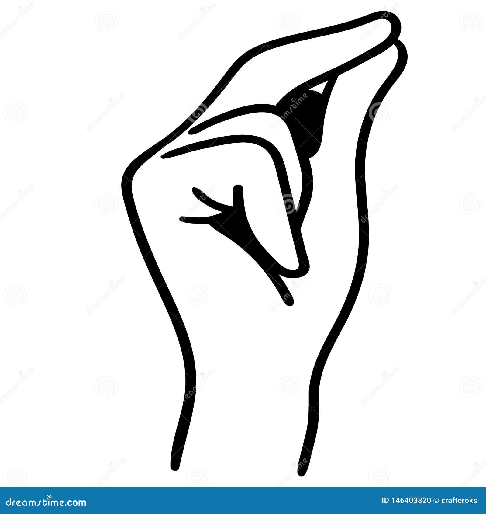 Finger Snap Vector Illustration by Crafteroks Stock Vector ...