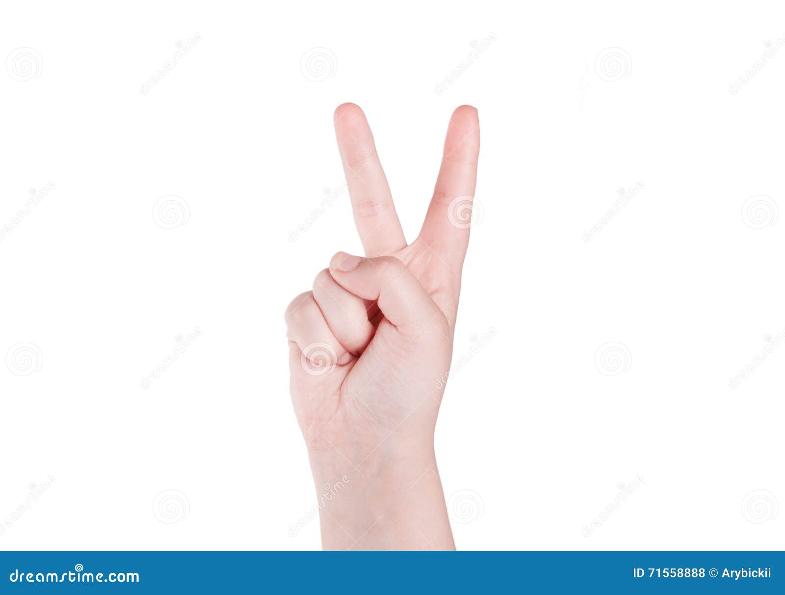 Finger Spelling the Alphabet Stock Photo - Image of gesturing ...
