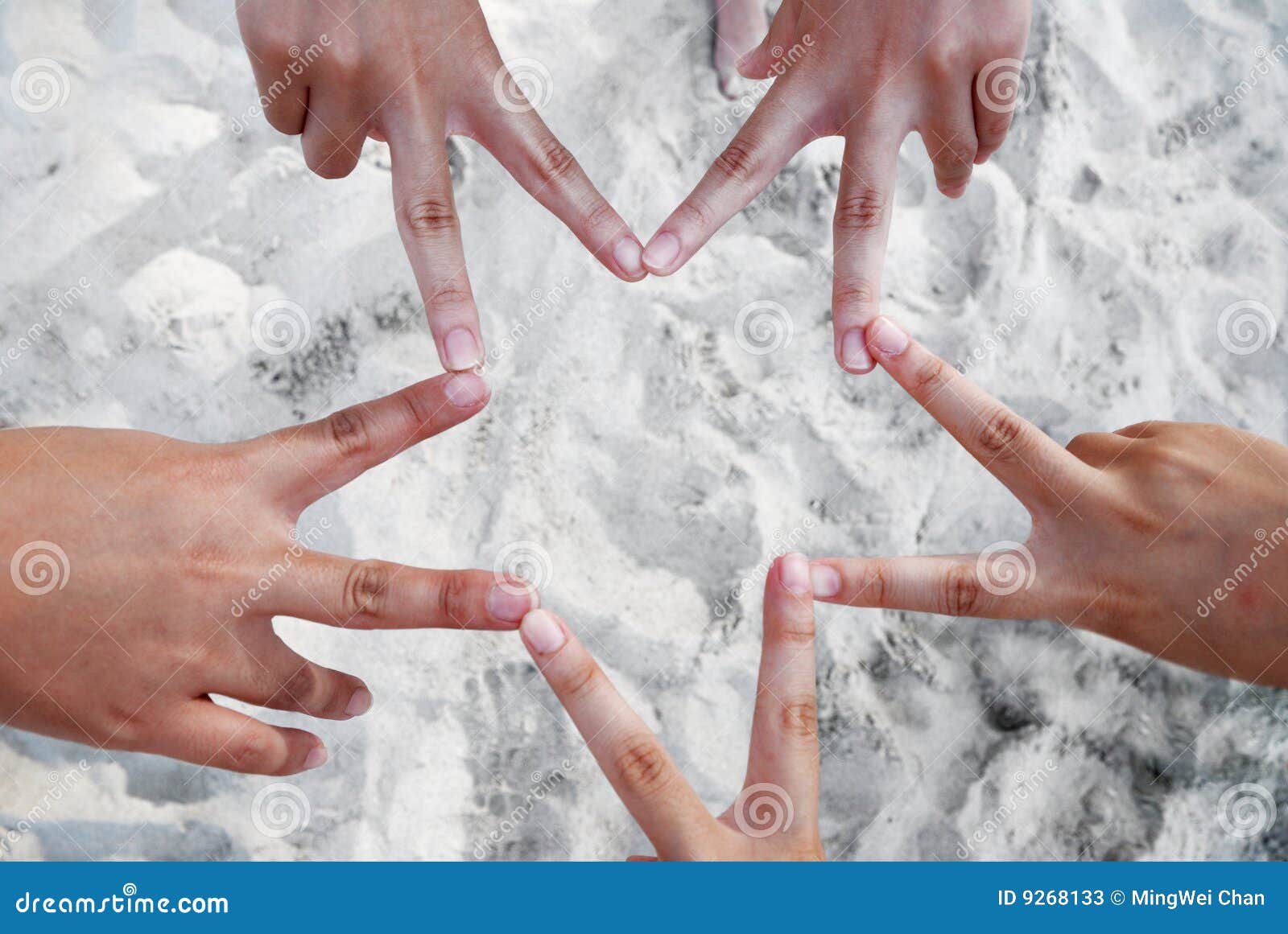 Finger Star stock image. Image of hand, detail, business - 9268133