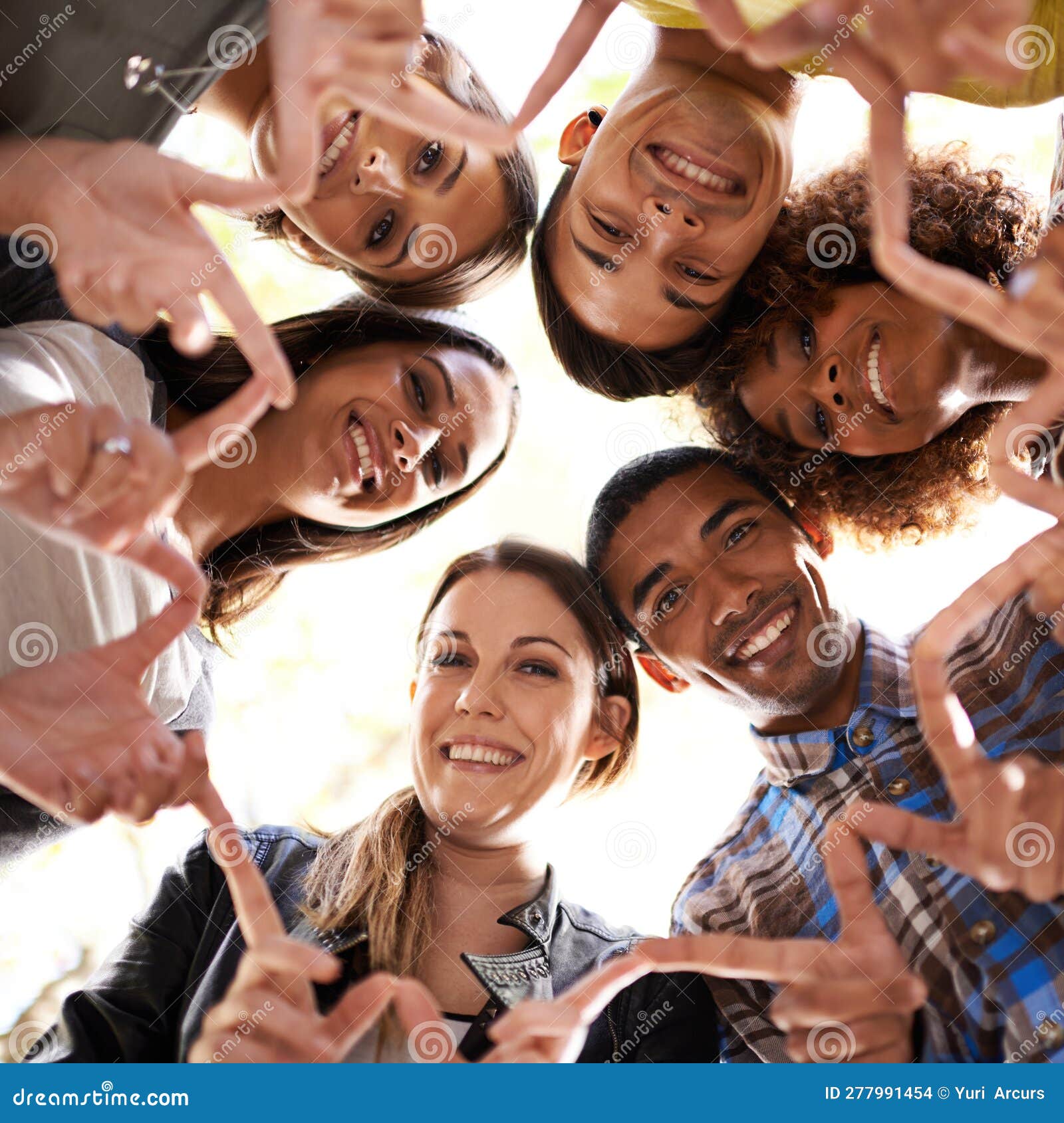 The Finger Star Shape From Teamwork,the Collaborator Concept,united ...