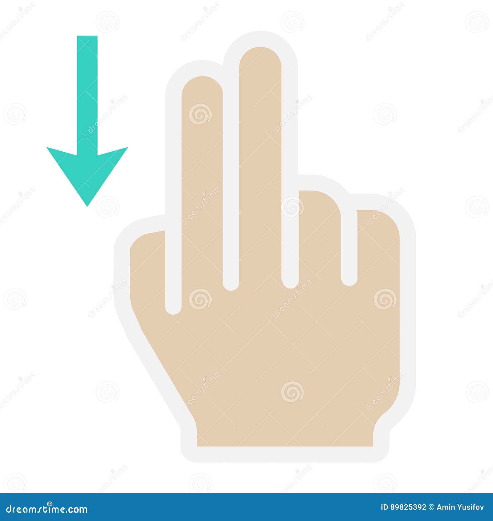 Swipe Up And Down Arrow Vector Icons Set. Pull Up Vector Isolated ...