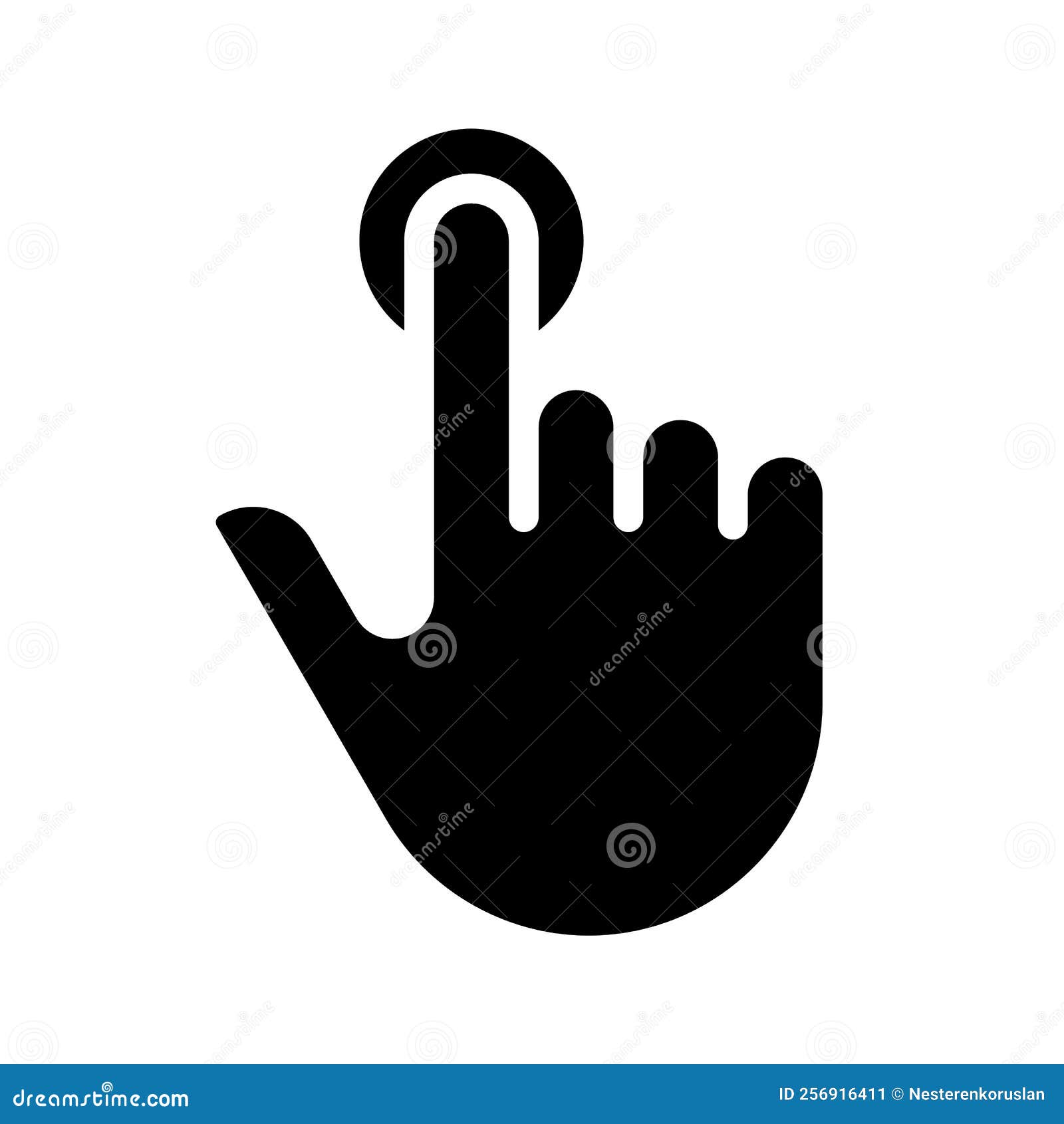 Finger Touch Black Glyph Icon Stock Illustration - Illustration of ... Finger Touch Black Glyph Icon Stock Illustration - Illustration of ...