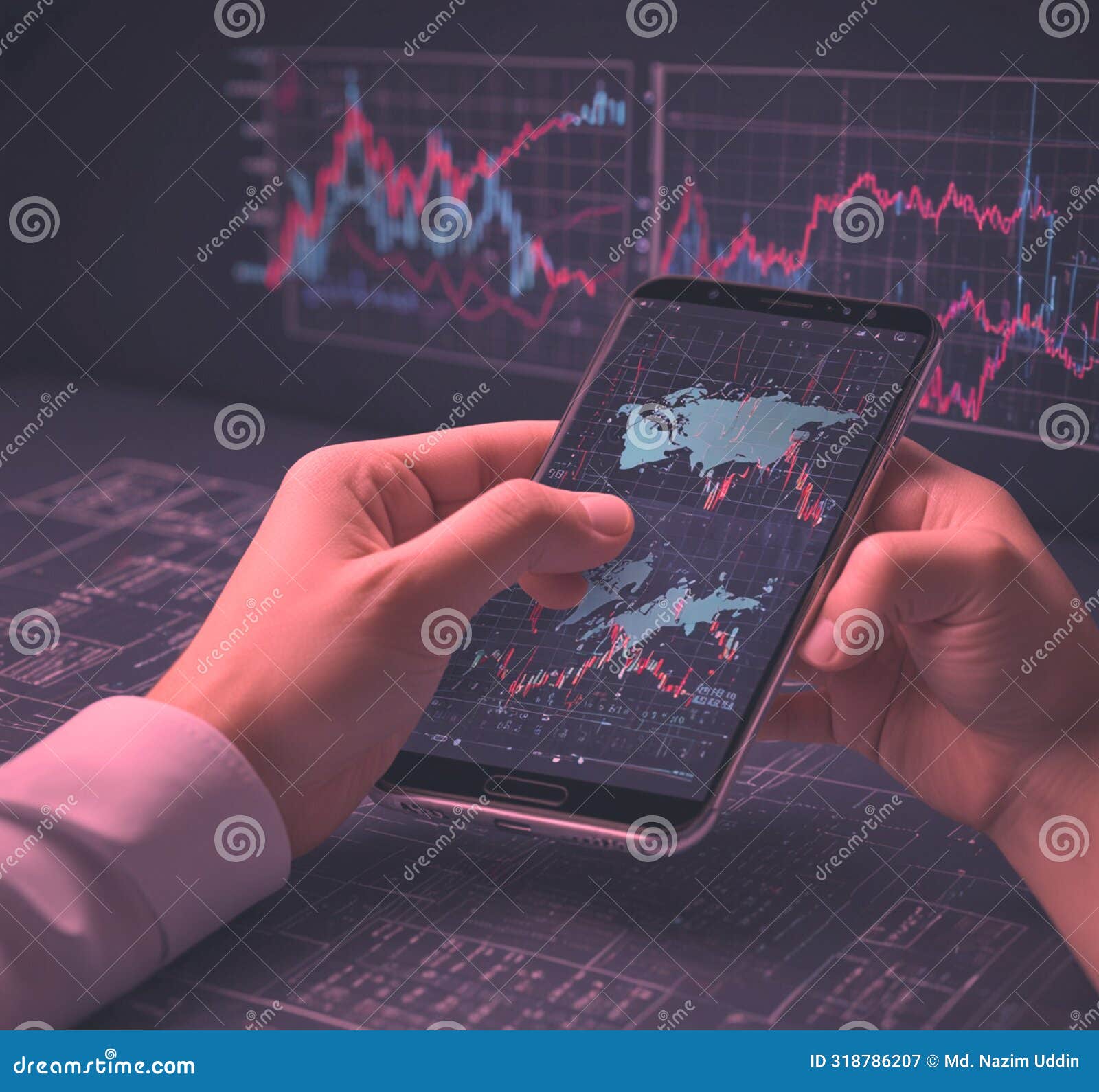 Finger Touch on Digital Tablet Screen Stock Image - Image of technology ...