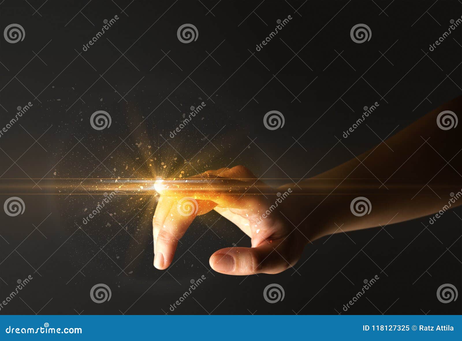 Finger touching interface stock image. Image of artificial - 118127325